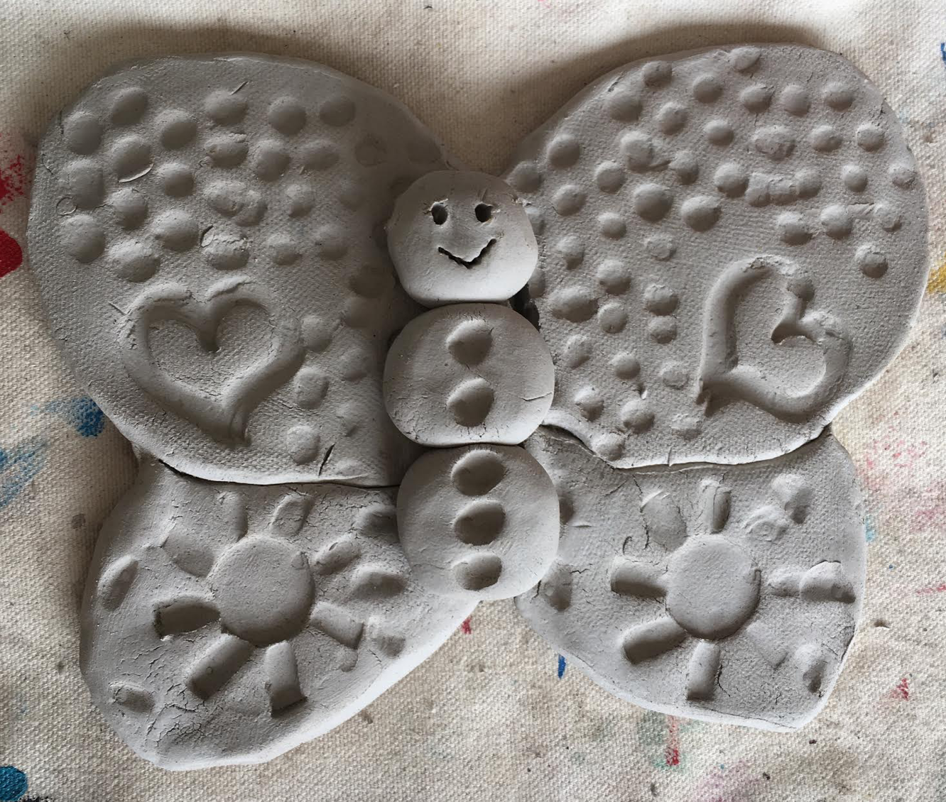 karenmccallum: BUTTERFLIES IN CLAY