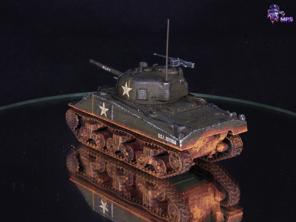 Miniature Painting Studio: Two Bolt Action USA M4 Sherman medium tank ...