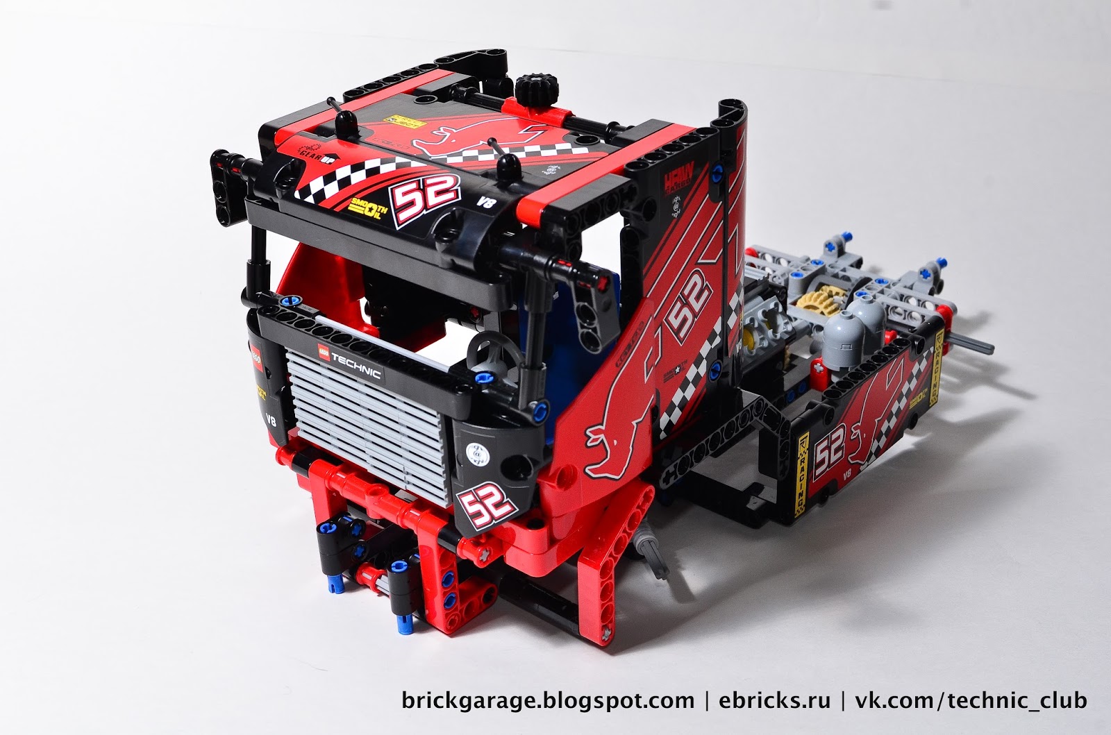 Первый Лего Техник блог: Обзор набора LEGO Technic 42041 Гоночный грузовик