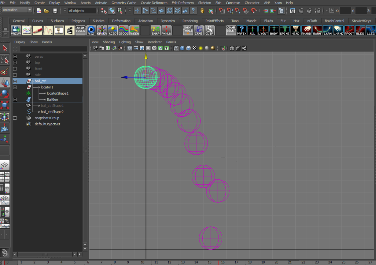 Cepiiimation: Maya Tools : Animation Snapshot | Timing & Spacing Webinar