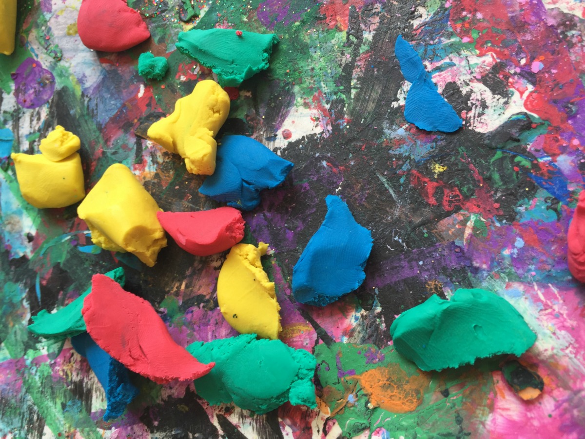 Mini Monets and Mommies: Kids Can Finger Paint with Clay: Shapes ...
