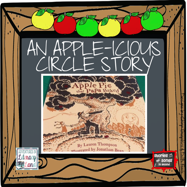 An Apple-icious Circle Story | Adventures in Literacy Land