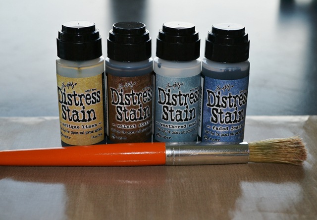 sweetsteph card creations: Tutorial: Dry Brushing with Distress Stains