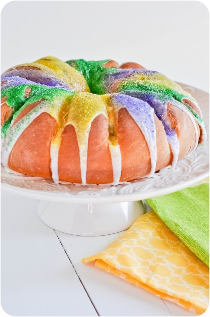 King Cake Filled Two Ways
