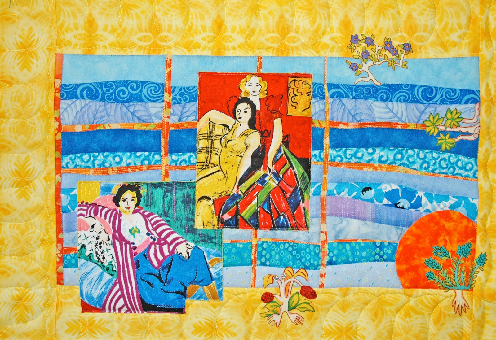 Rickie's Art ~ Textile Artist: Salon at 27 Rue de Fleurus