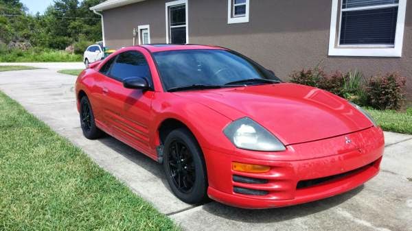 Red Mitsubishi Eclipse 2002 | Auto Restorationice