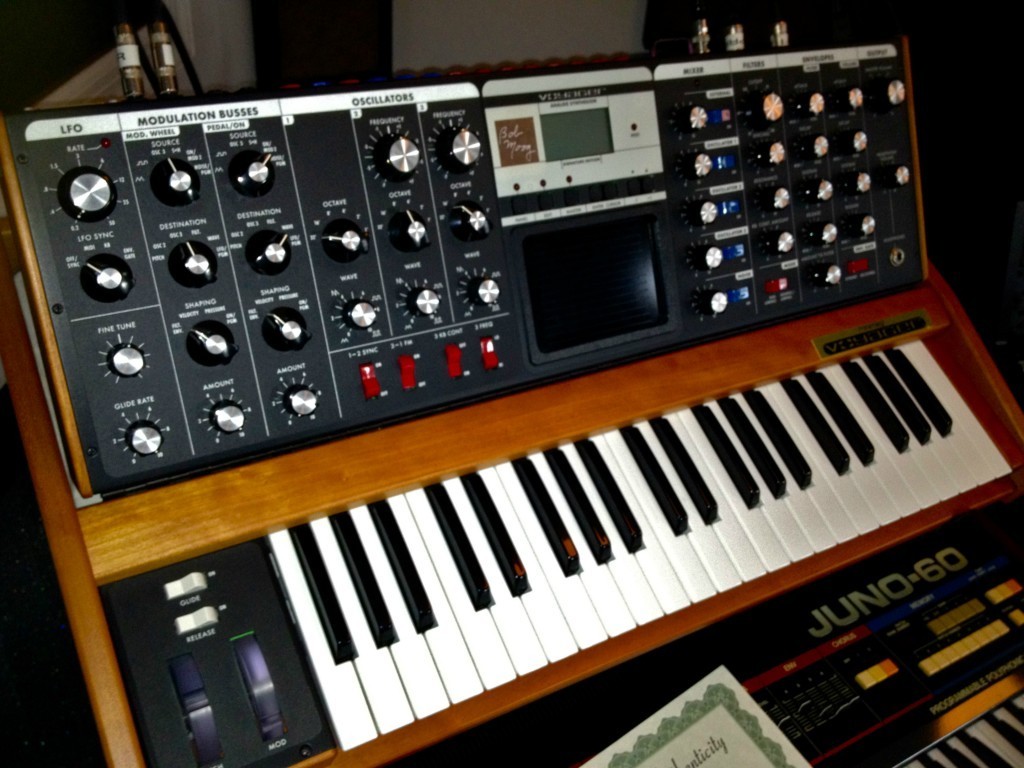 MATRIXSYNTH: Bob Moog Signed Voyager - Signature Edition SN 198