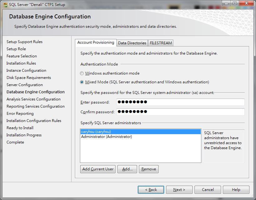 CaryHsu - 學無止盡: SQL Server 2012 Code Name(Denali) 新功能介紹與預覽