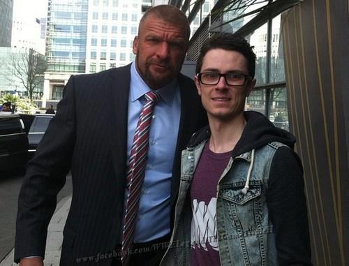 Malik TV KTS: wwe Triple H hhh With Fan new Images 2013