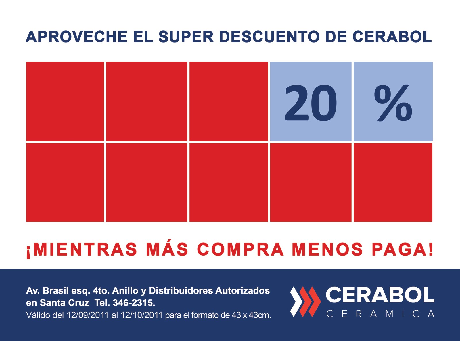 LLEGÓ EL SUPER DESCUENTO DE CERABOL!!!