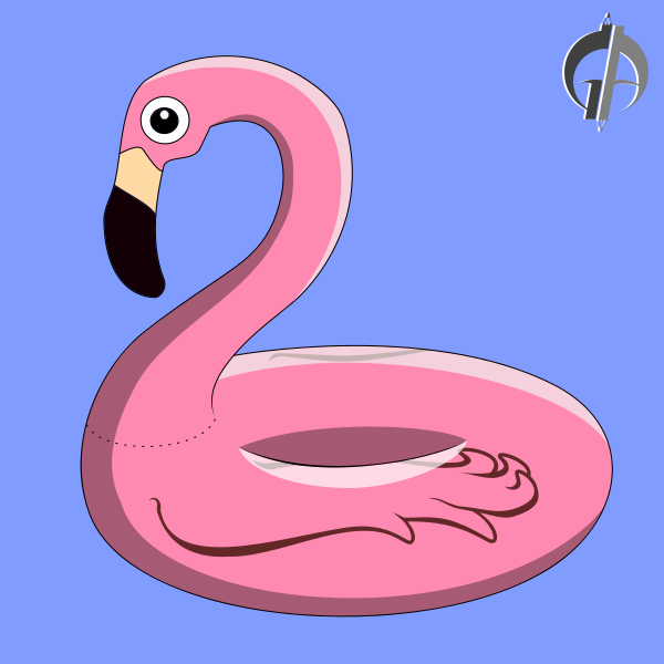 G.R.D.I. Art and Hobby: Flamingo pool float