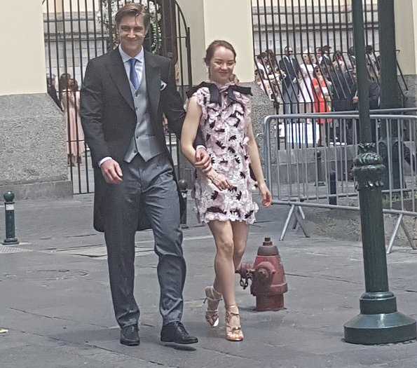 Prince Christian got married to Alessandra de Osma with a religious ...