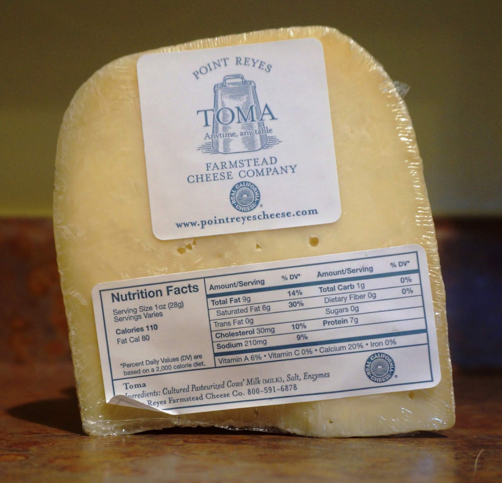 Exploring Trader Joe's: Point Reyes Toma Cheese