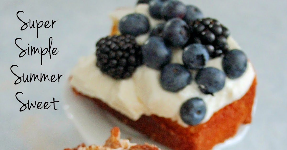 Jo and Sue: Super Simple Summer Sweet