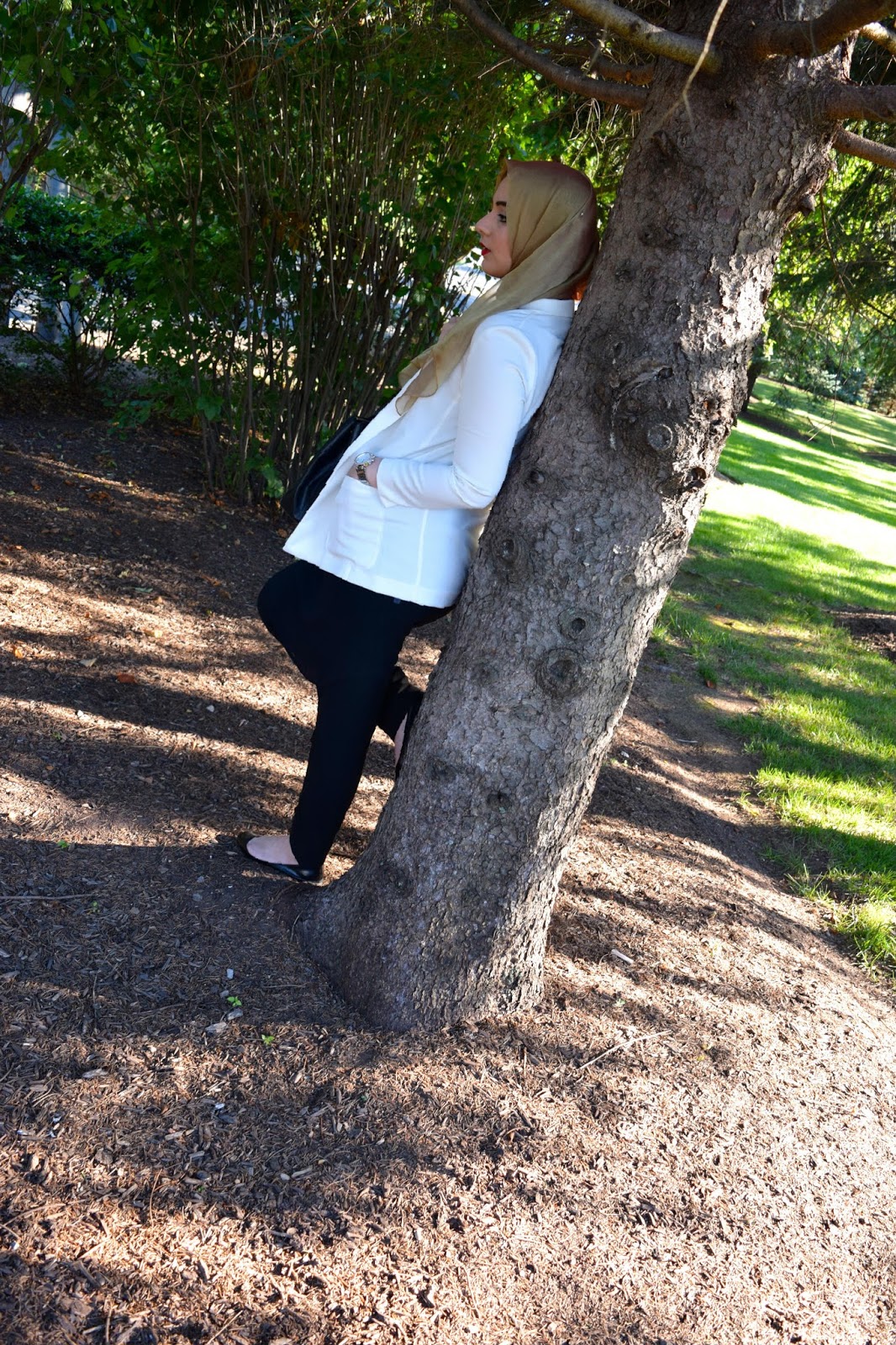 Abrar's Lookbook!: Aljazeera interview ootd!