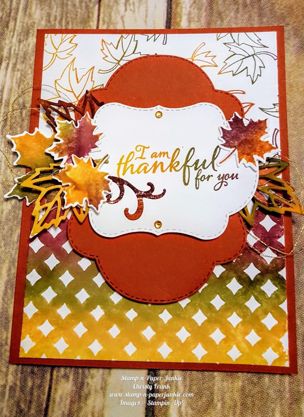 Spectrum Pad in Fall Cards - Stamp-n-Paper Junkie