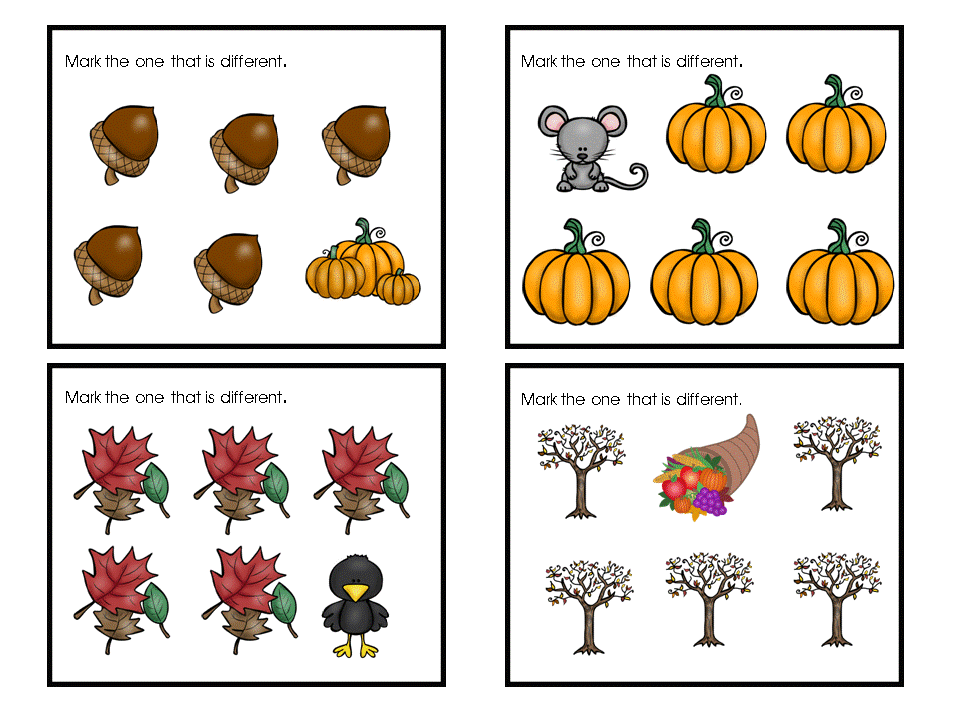 Autism Classroom: Tips for Conducting Group Lessons & Fall Task Cards