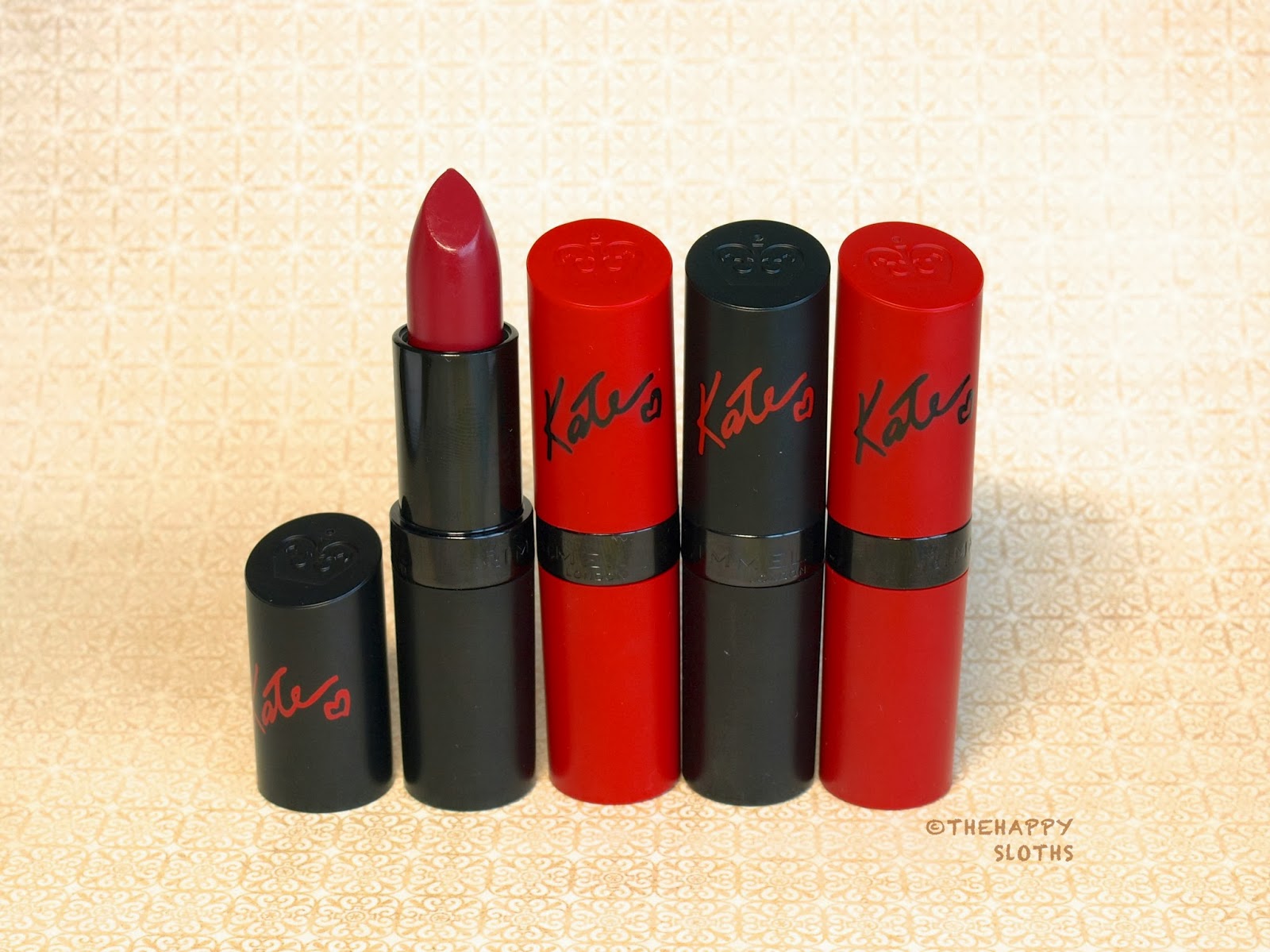 Rimmel London Lasting Finish & Lasting Finish Matte Lipstick by Kate ...
