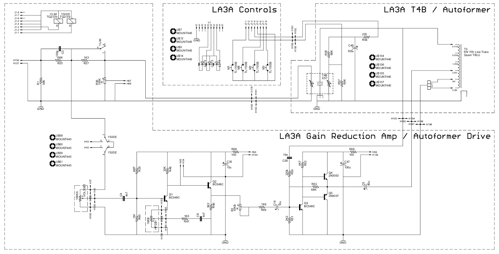 Adding Sidechain Input to LA3A | GroupDIY Audio Forum