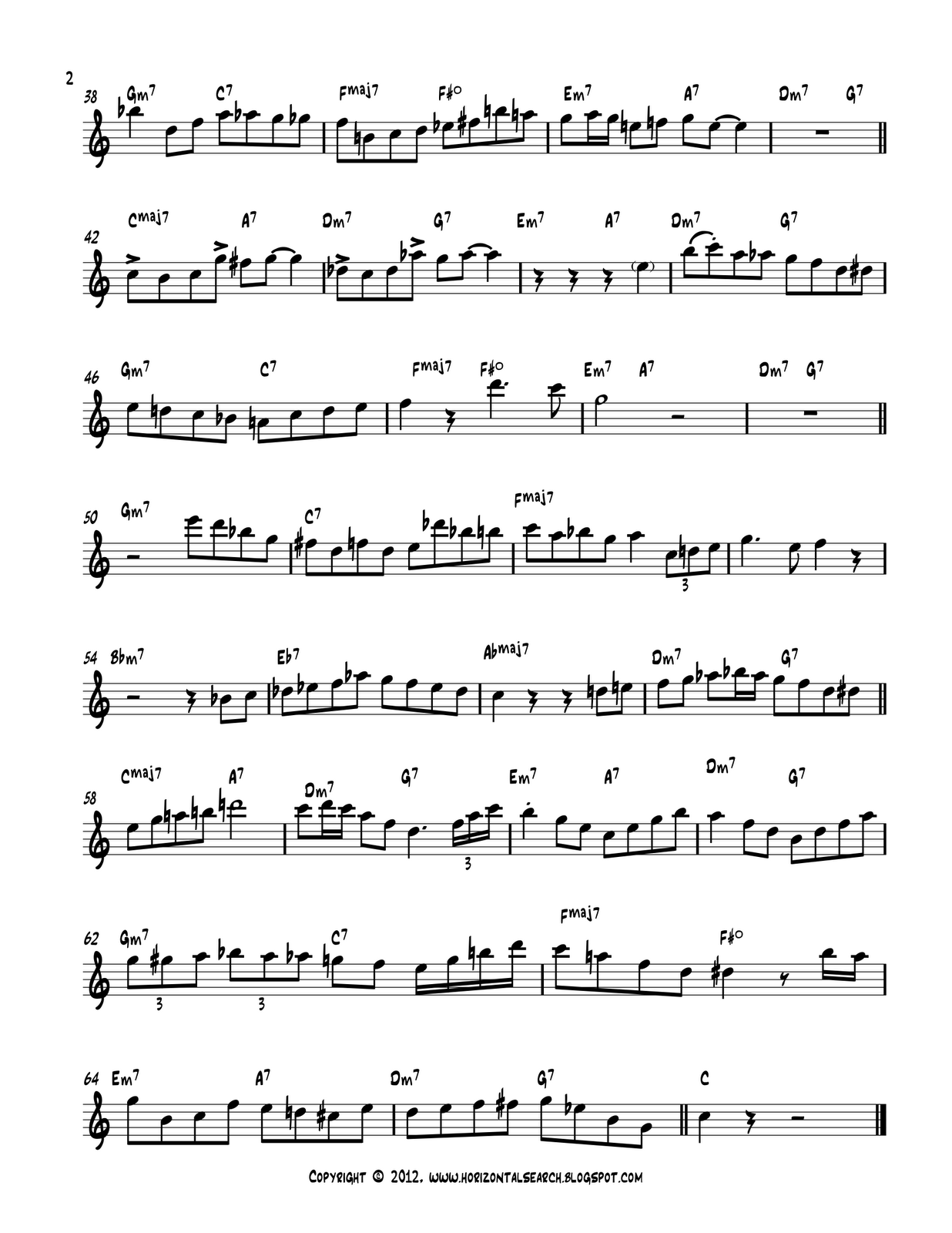 Hank Mobley on "Room 608"