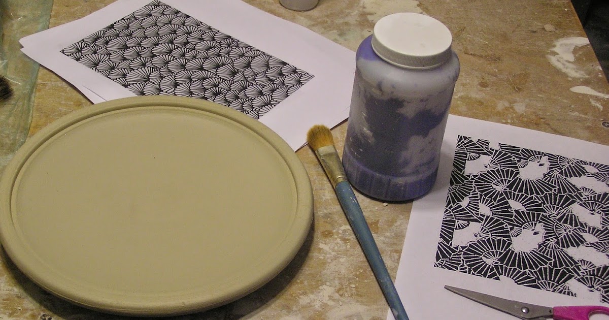 Fine Mess Pottery: That One Image Transfer Technique