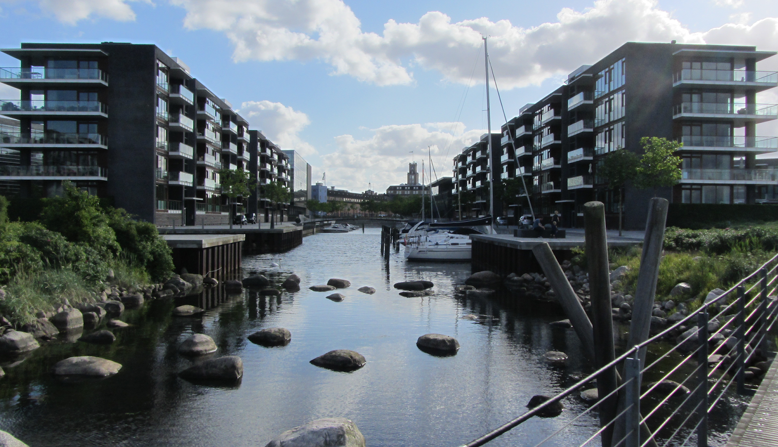 Copenhagen: Tuborg Havn Hellerup via Svanemøllen Strand 29. Juni 2013