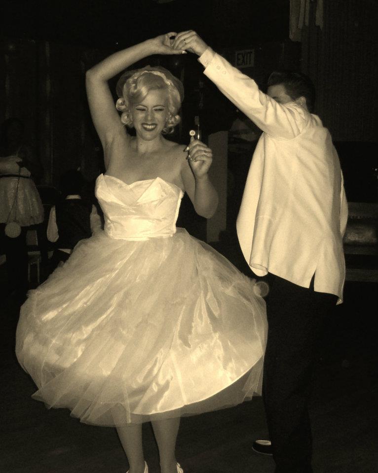 wacky tacky: Rockabilly Prom: A Wedding for Zack & Dollie