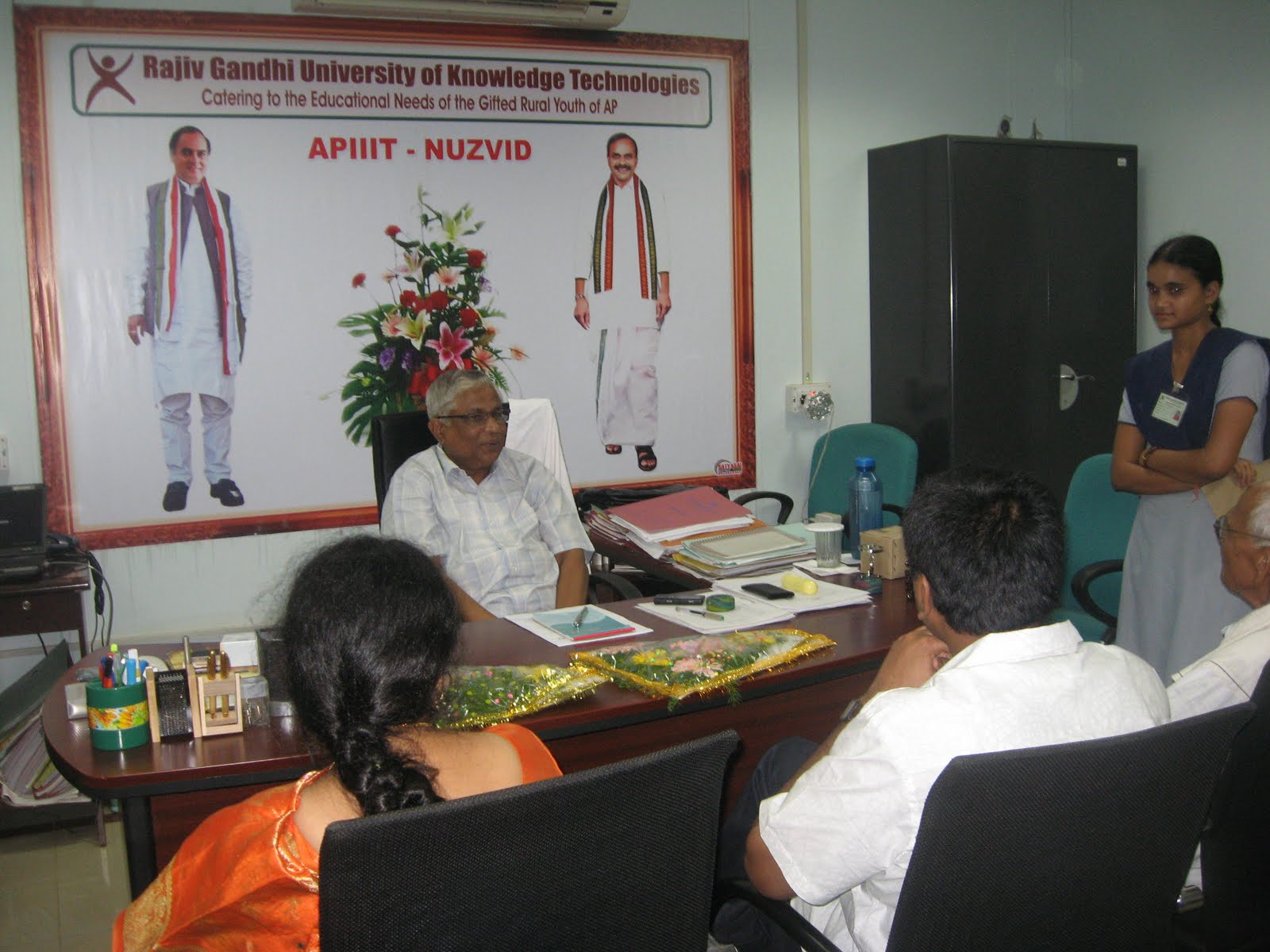 Bonthu Nagi Reddy's Blog: Bonthu Nagi Reddy Visit to IIIT, Nuziveedu ...