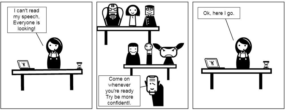 Room 8 - Halcombe School: School Values Comic Strips