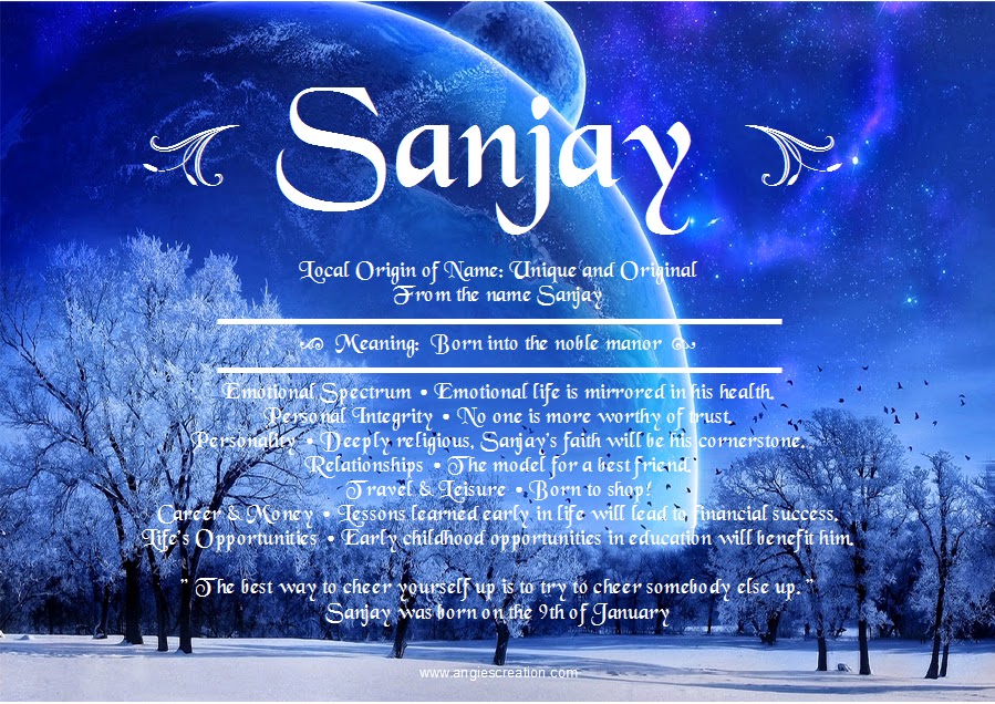 Sanjay | Unique Names