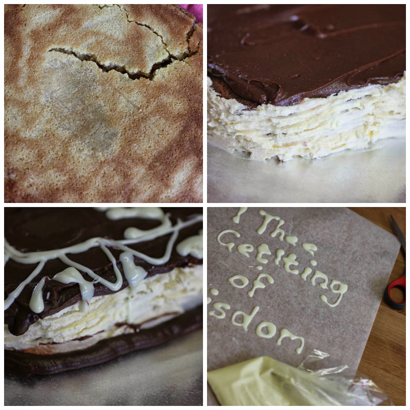 Green Gourmet Giraffe: The Getting of Wisdom Birthday Cake