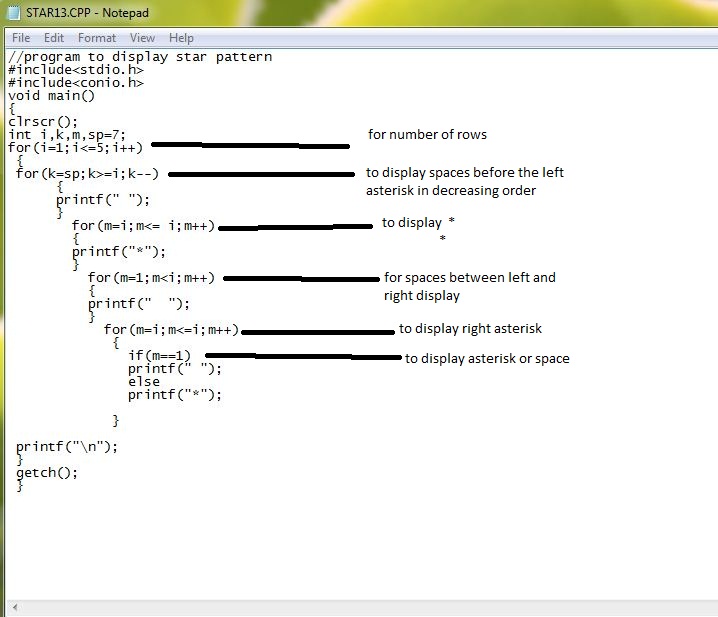 practising C, C++ and JAVA programming with examples: program to ...