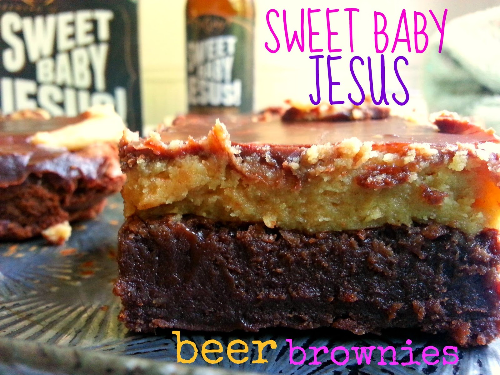 chica chocolatina: Sweet Baby Jesus Beer Brownies