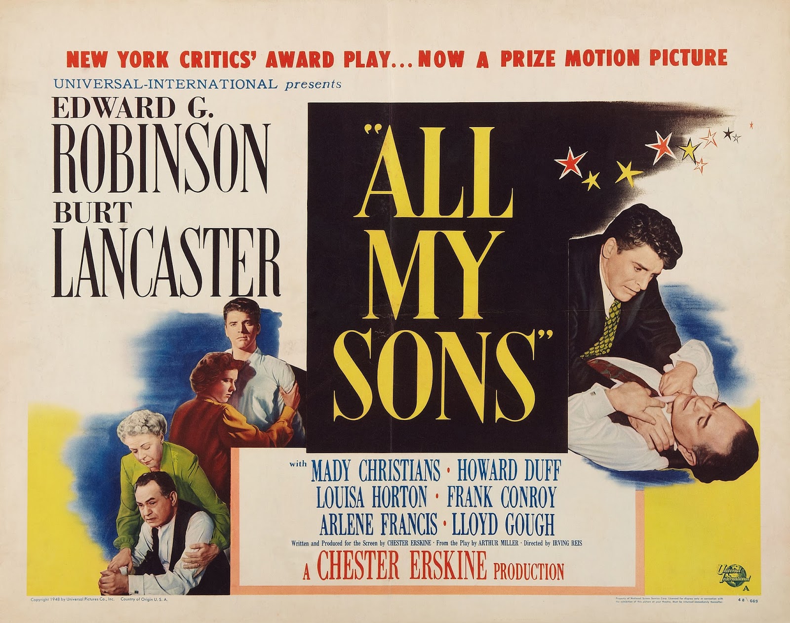 Laura's Miscellaneous Musings: Tonight's Movie: All My Sons (1948) at ...