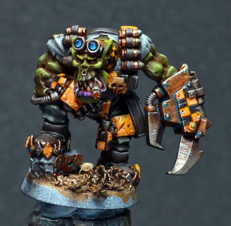 The Brush Brothers: Kommandos Ork Nob wip 1.2