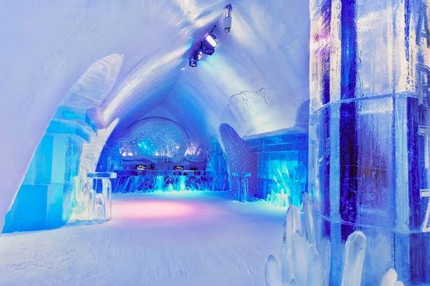 Photos: See this amazing ice hotel made entirely out of ice and snow ...