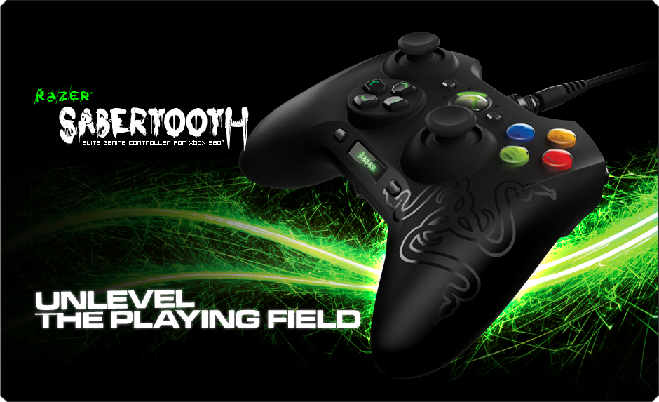 Razer Sabertooth Xbox 360 Elite Gaming Controller Review