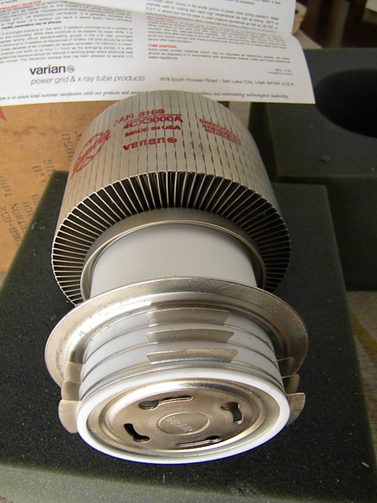 NOS Tube Store: EIMAC JAN 8169/4CX3000A