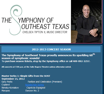 AfriClassical: Chelsea Tipton Conducts The Symphony of Southeast Texas ...