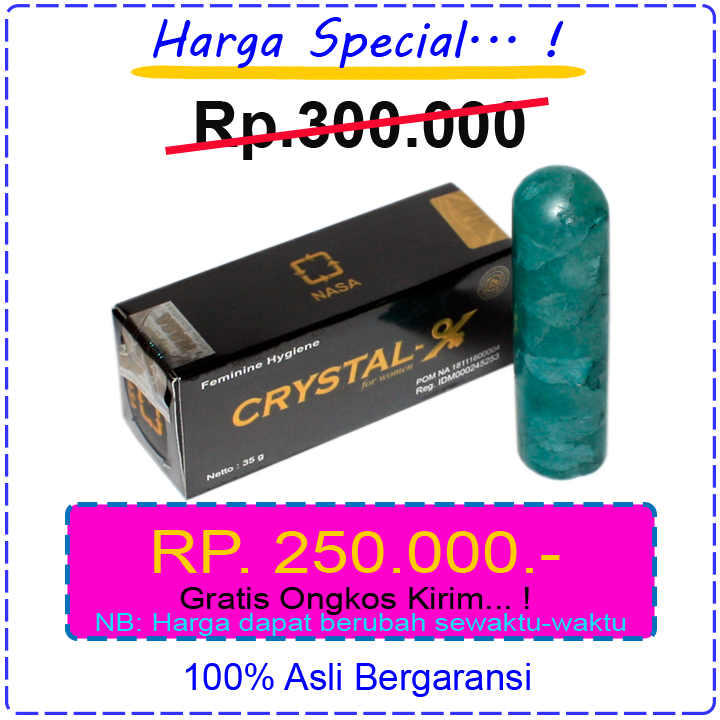 AGEN CRYSTAL X: Jual Crystal X asli untuk Wilayah Jakarta