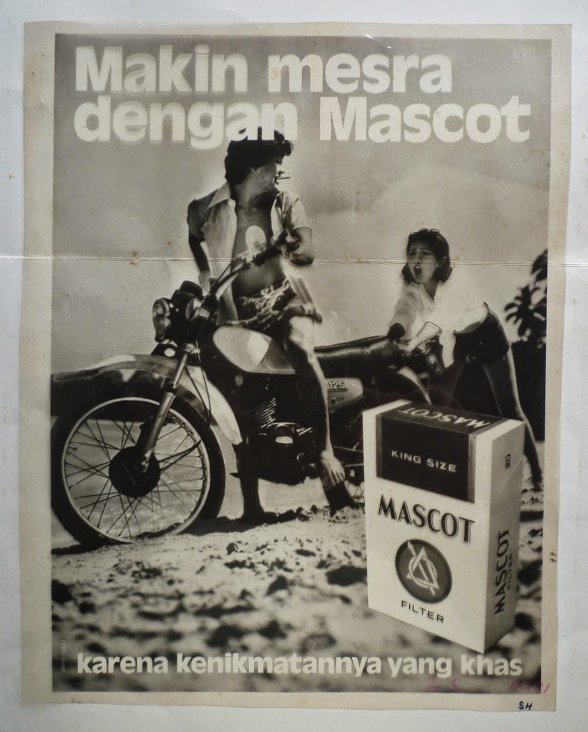 Koleksi Tempo Doeloe: Iklan jadul Rokok Mascot th.70-an, master iklan ...