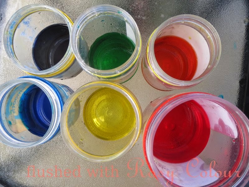 Flushed with Rosy Colour: Coloured Water Activity