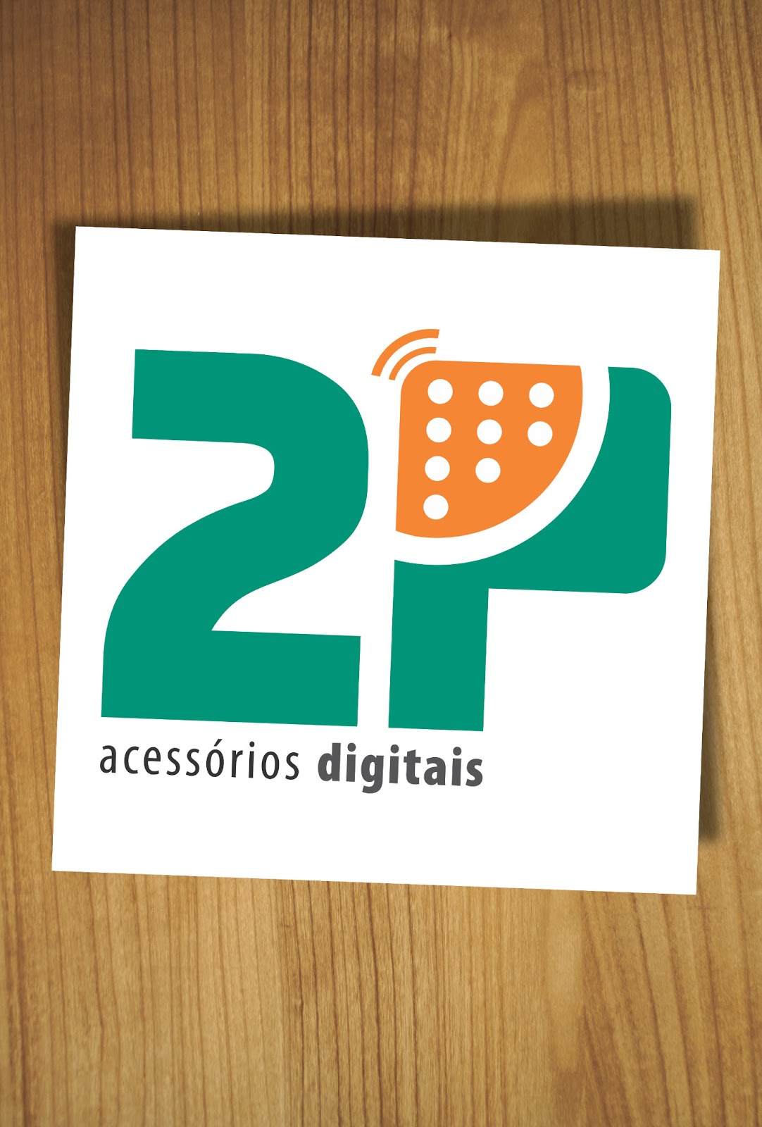Maquinando Idéias: Logo: 2P Acessórios Digitais