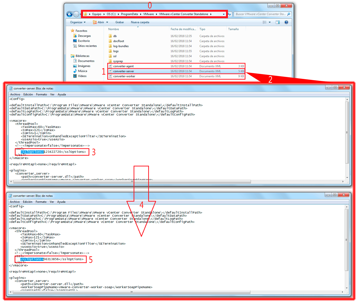 Pantallazos Es Vmware Converter A General Error Occurred Ssl Exception Error 14077102