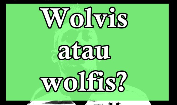 Wolvis, wolfis, atau Wool Peach, yang Benar Adalah? ~ Kata Baku