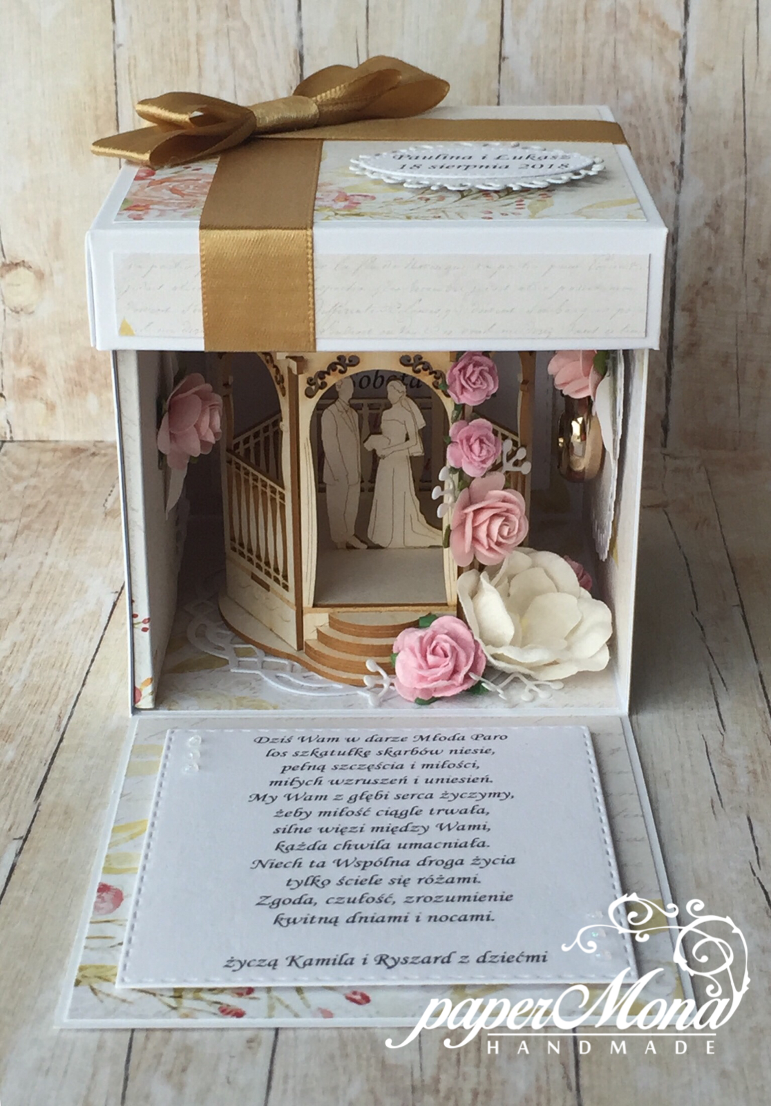 Scrap and Craft: Wedding exploding box