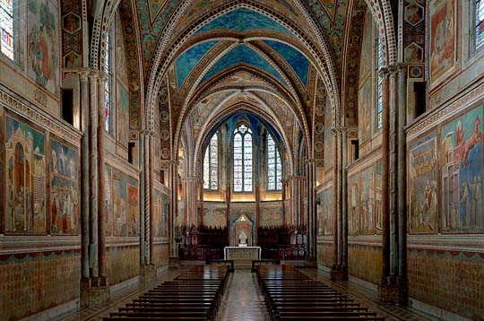 Lezioni di Storia dell'Arte: Il Gotico - Architettura - Assisi ...