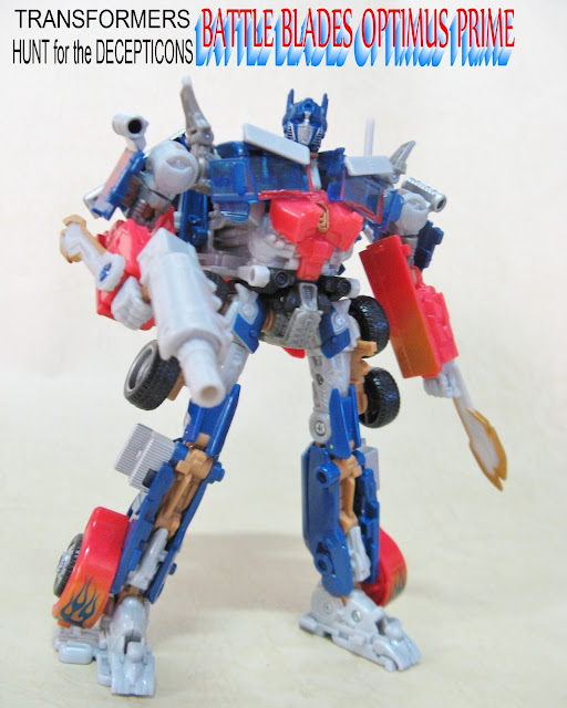 TRANSFORMERS REVENGE OF THE FALLEN Voyager class BATTLE BLADES OPTIMUS ...