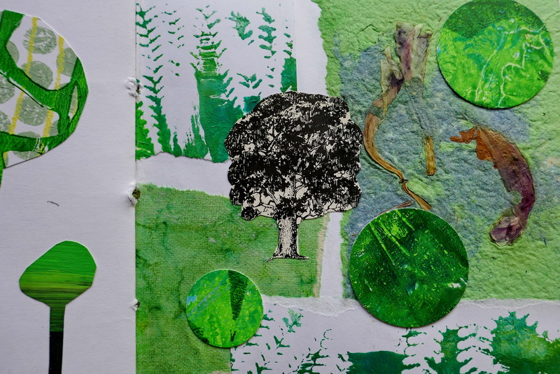 mano's welt: kunstschachtel nr 21/2018, scherben / papierliebe am montag