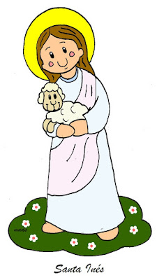 Mis ilustraciones: Santa Inés